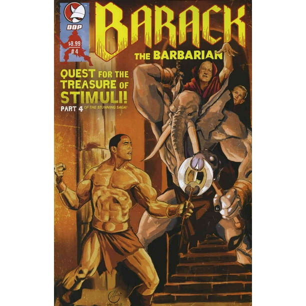 Barack the Barbarian Volume #1: Quest for the Treasure of Stimuli #4 VF ; Devil's Due Comic Book ...