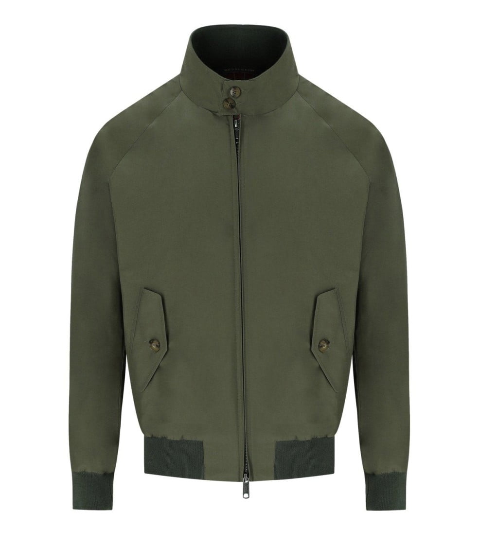 Baracuta G9 Harrington Army Bomber Jacket (Men's) - Walmart.com