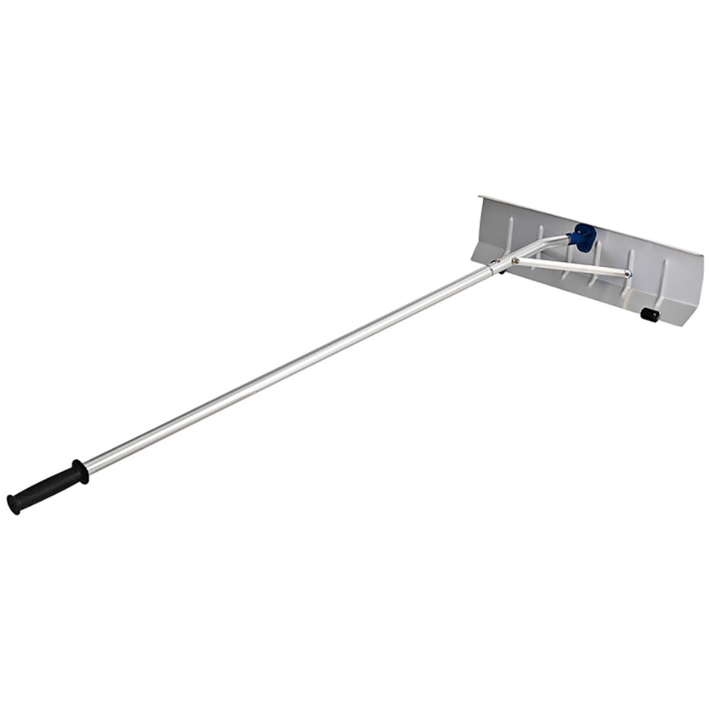Barara King 5-20 Feet Extendable Aluminum Snow Roof Rake with Wheels ...