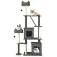 Barara King 71Inch Tall Cat Tower with Scratching Posts, Multi-Level ...