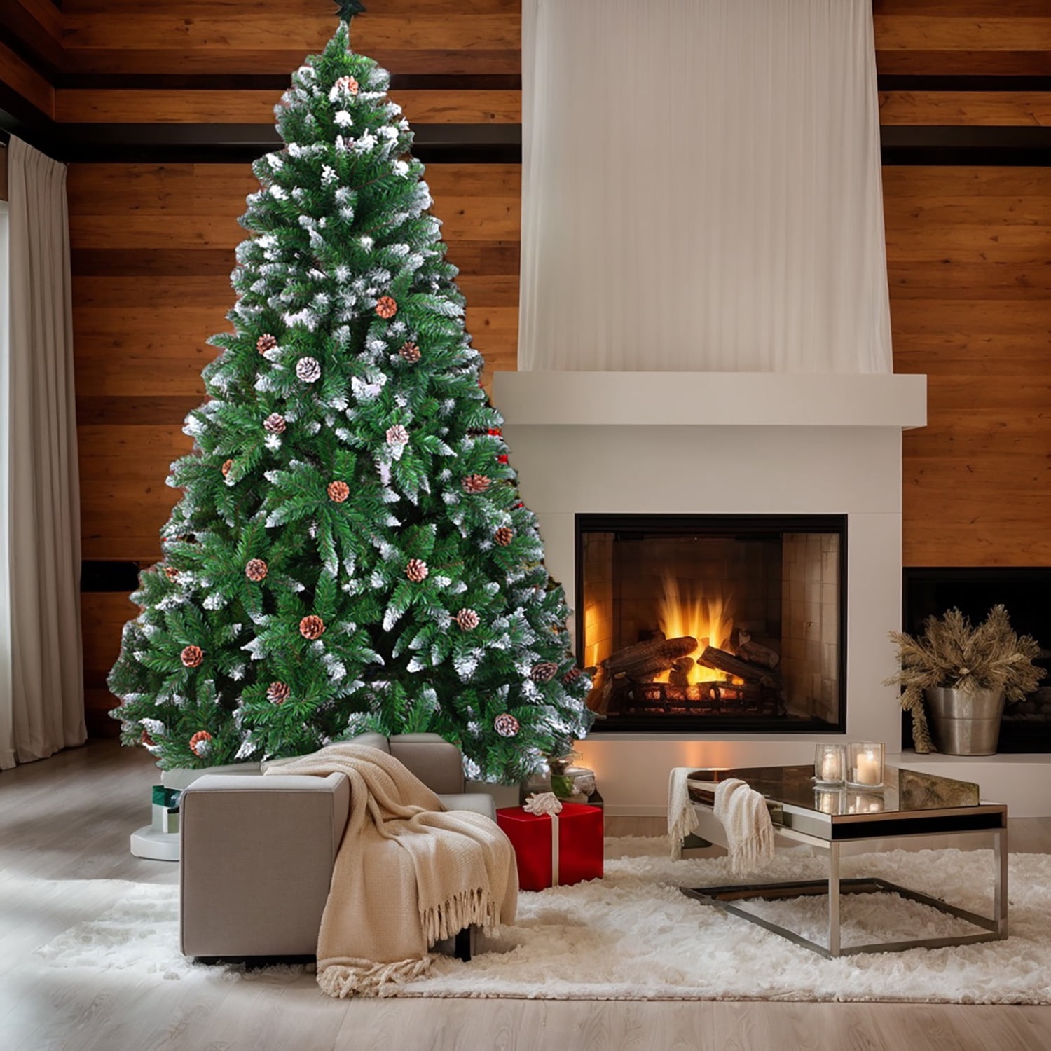 Barara King Artificial Christmas Tree, Xmas Trees,Christmas Tree 6Ft ...