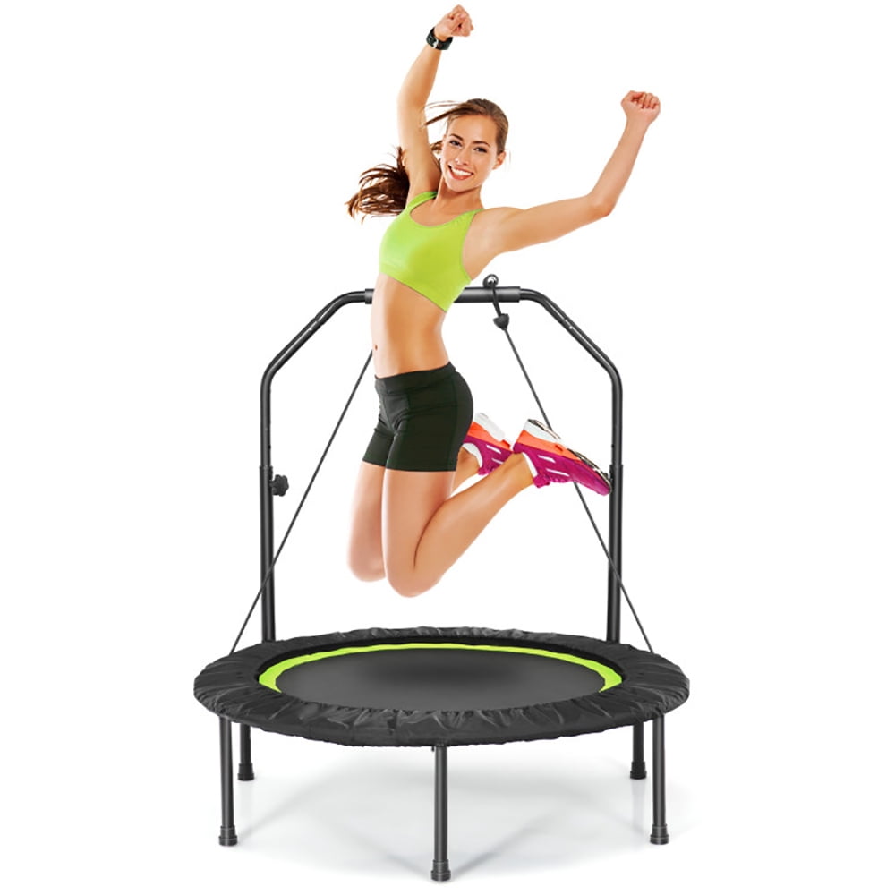 Barara King Backyard Trampoline, Trampoline, 40 Inch Foldable Fitness ...