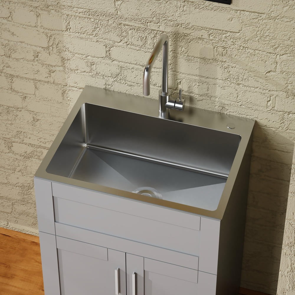 Barara King Bathroom Vanity Cabinet, 24" Bathroom Sink Vanity Laundry ...