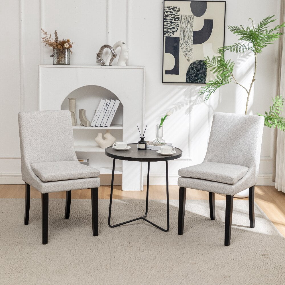 Barara King Dining Chairs,Modern Dining Chairs Set of 2, Upholstered ...