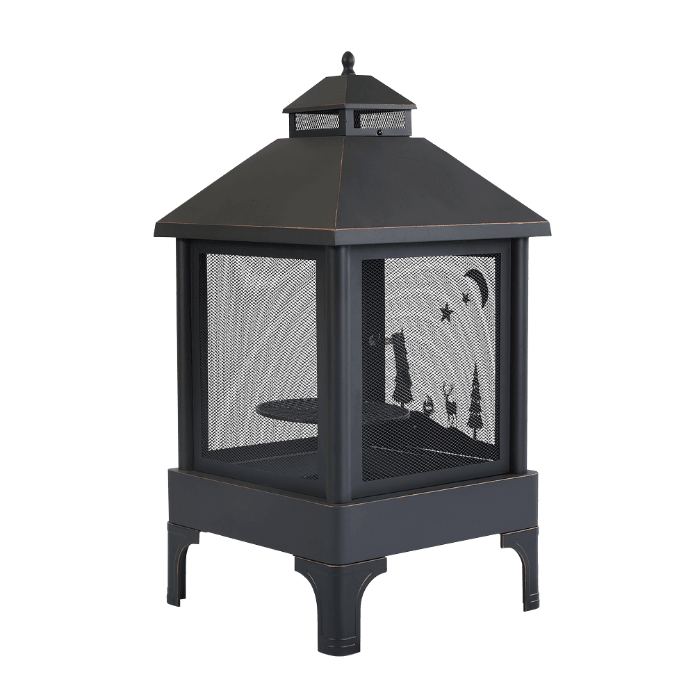 Barara King Fire Pit Table, Smokeless Fire Pit, Xot036 Garden Metal ...