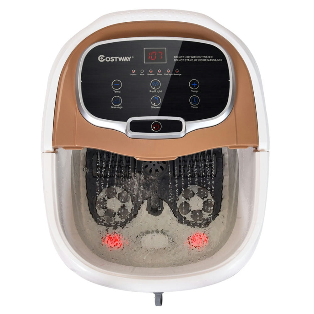 Barara King Foot Bath Spa Massager,Portable All-In-One Heated Foot ...