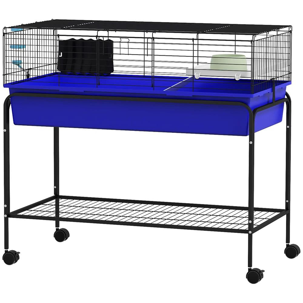 Barara King Hamster Cage, Hamster Habitat Small Animal Travel Cage,Two ...