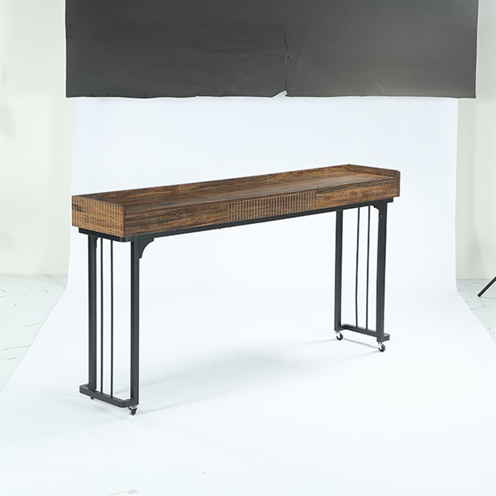 Barara King Home Office Desk, Computer Desk,78" Overbed Table, Mobile ...