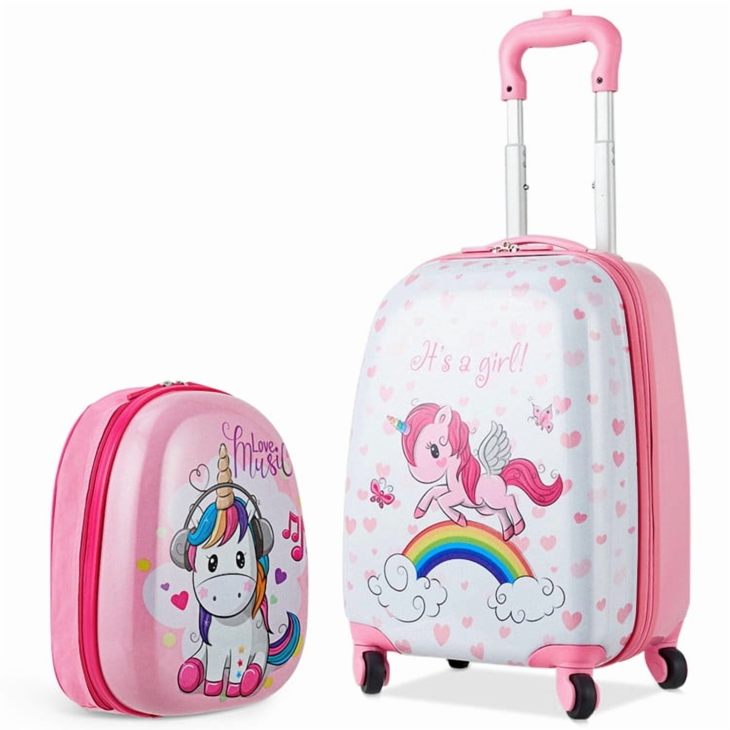 Barara King Luggage,Suitcase, Suit case,2 Pieces Kids Luggage Set 12 ...