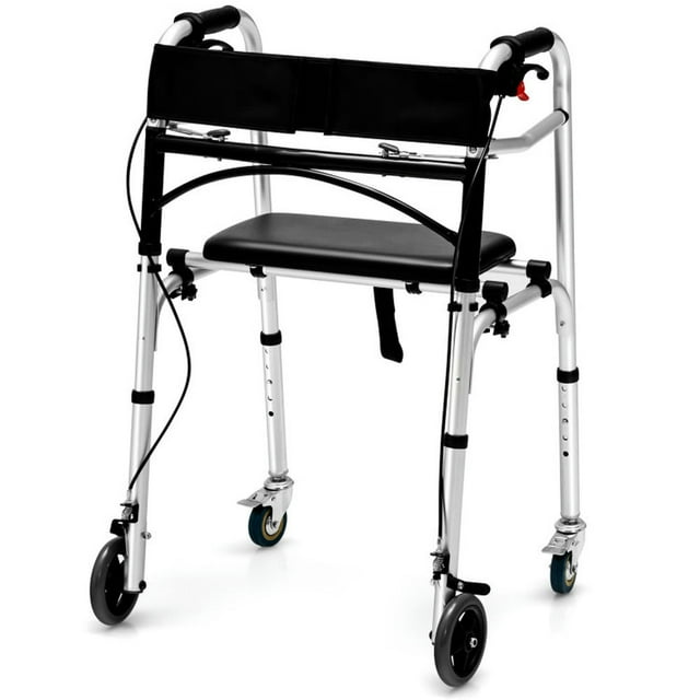 Barara King Medline Walker,Mobility Impairment Aid, Height Adjustable ...