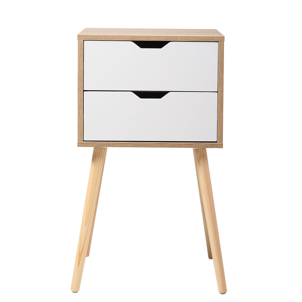 Barara King Nightstand,Bedside Tables, Night Stand,End Table,Set of 2 ...