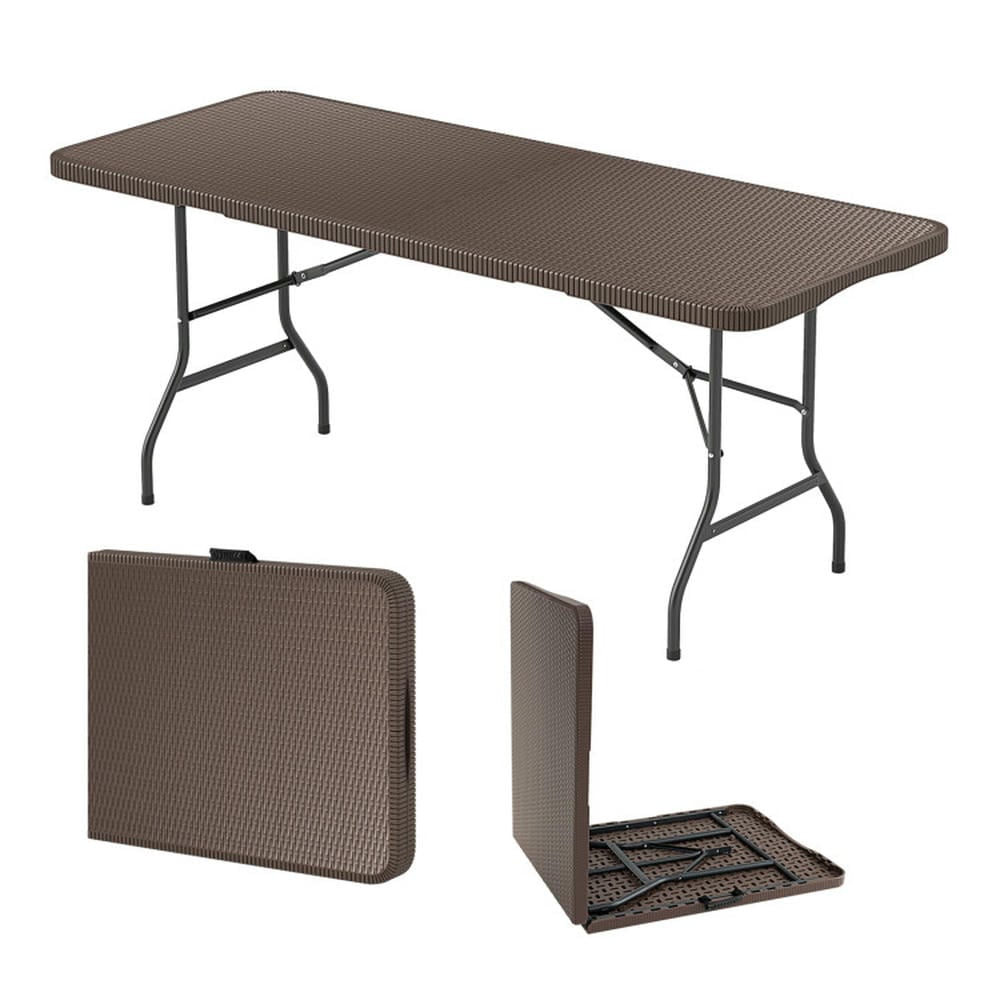 Barara King Outdoor Picnic Tables,Patio Table for Outdoor Use,6 ft ...