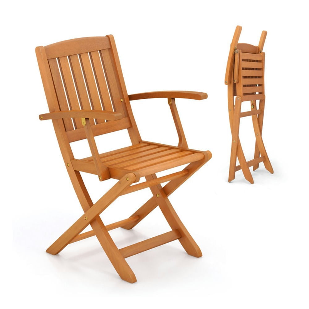 Barara King Patio Dining Chair,Outdoor Dining Room Chair,Patio Wood ...