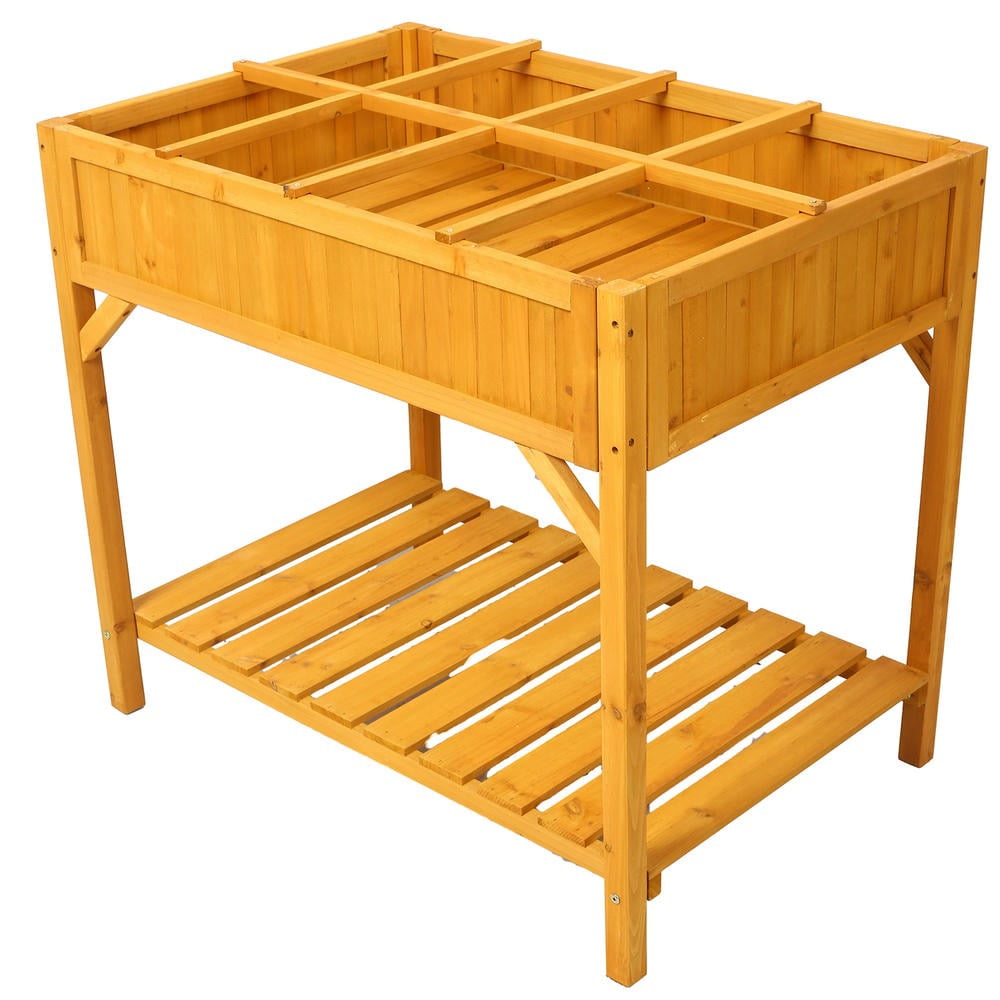 Barara King Planter Raised Garden Boxes Outdoor, Large Raised Garden Beds,Raised Garden Bed with ...