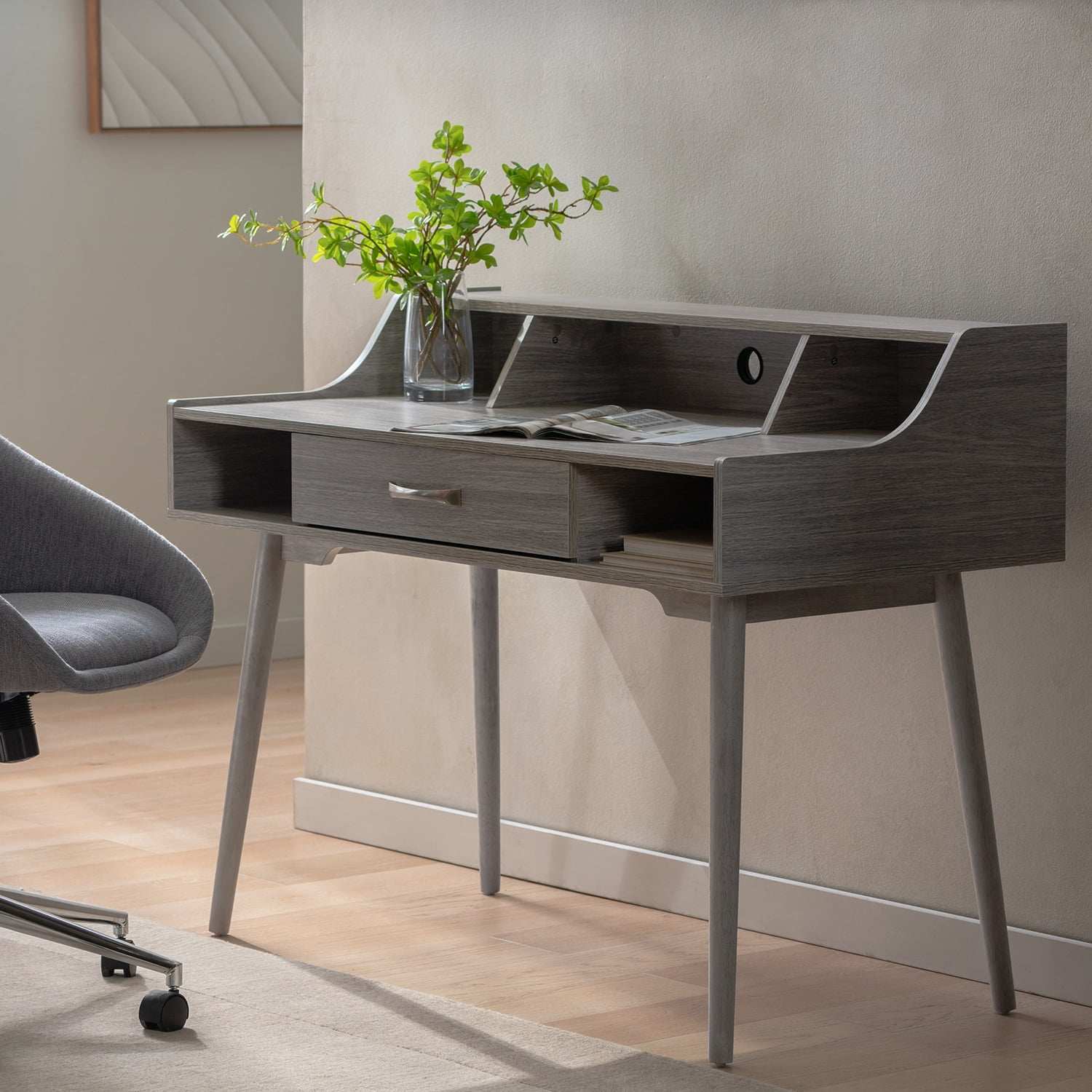 Barara King Small Computer Office Desk, Kids Student Study Writing Work ...