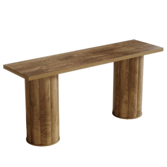 Barara King Sofa Table with 70.87" Rectangular Console, Entryway Table ...