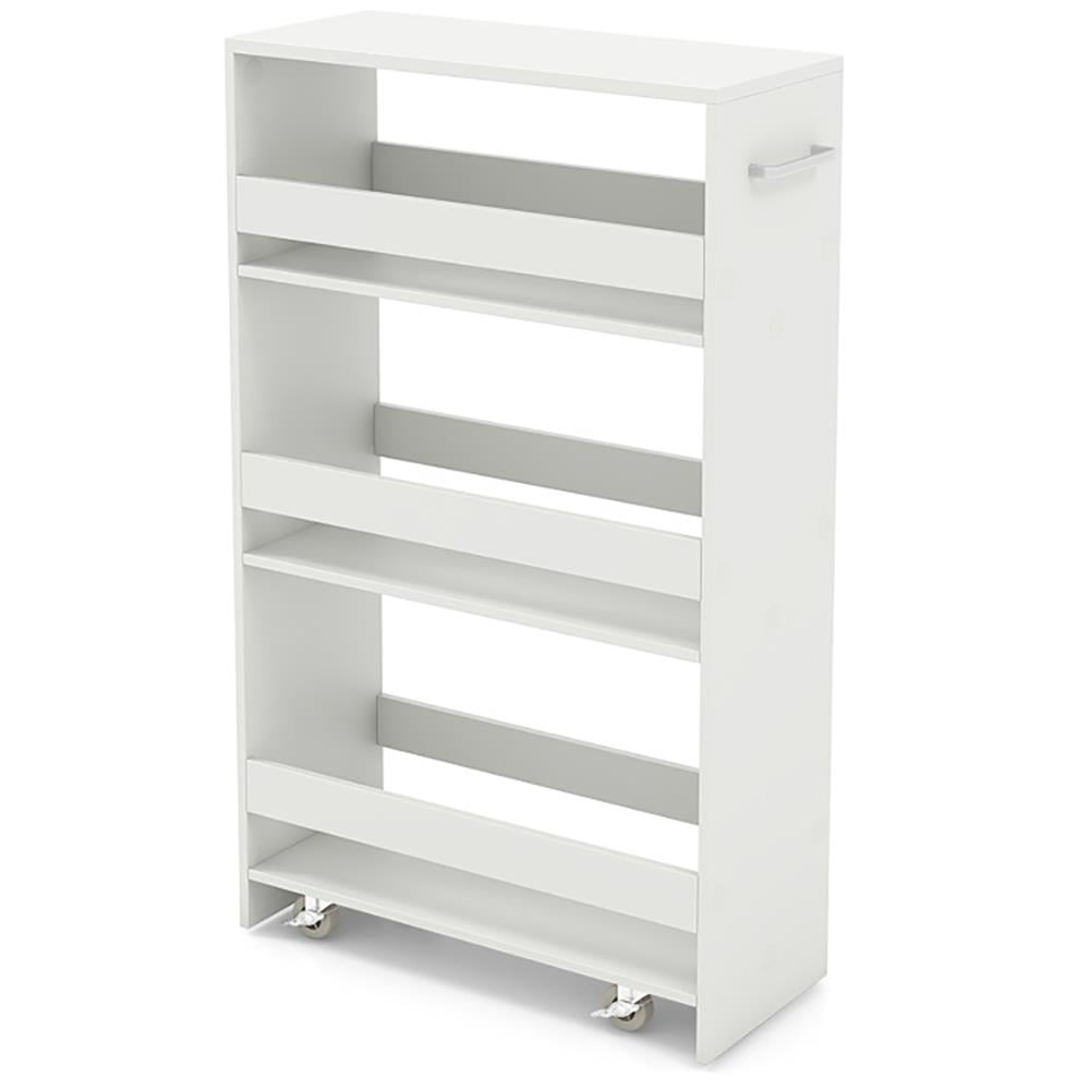 Barara King Storage Cart, Kitchen Organization Storage Cart,4-Tier ...