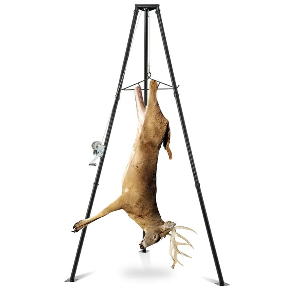 Barara King Tripod Game Hoist Deer Hanger 600 LBS Capacity Deer ...