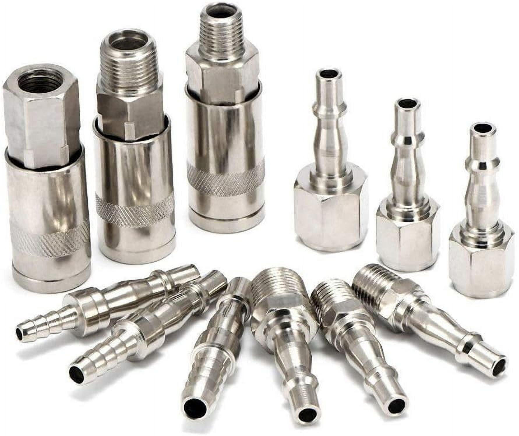 Barb Fittings Splicer Mender Union For Air Water Fuel, Stainless Steel ...