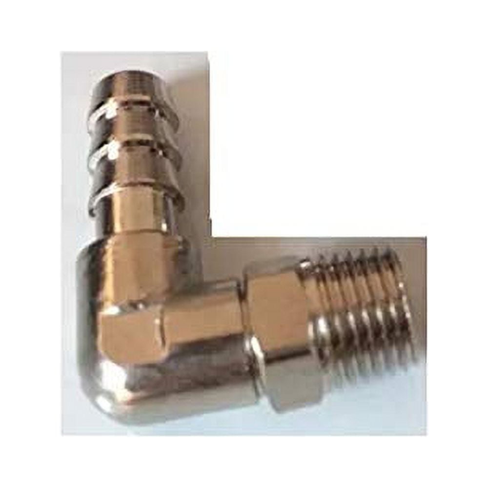 Barb Hose ID 1/2" or 12mm to Pipe BSPT 1/2" Male 90 Degree Elbow 360 ...
