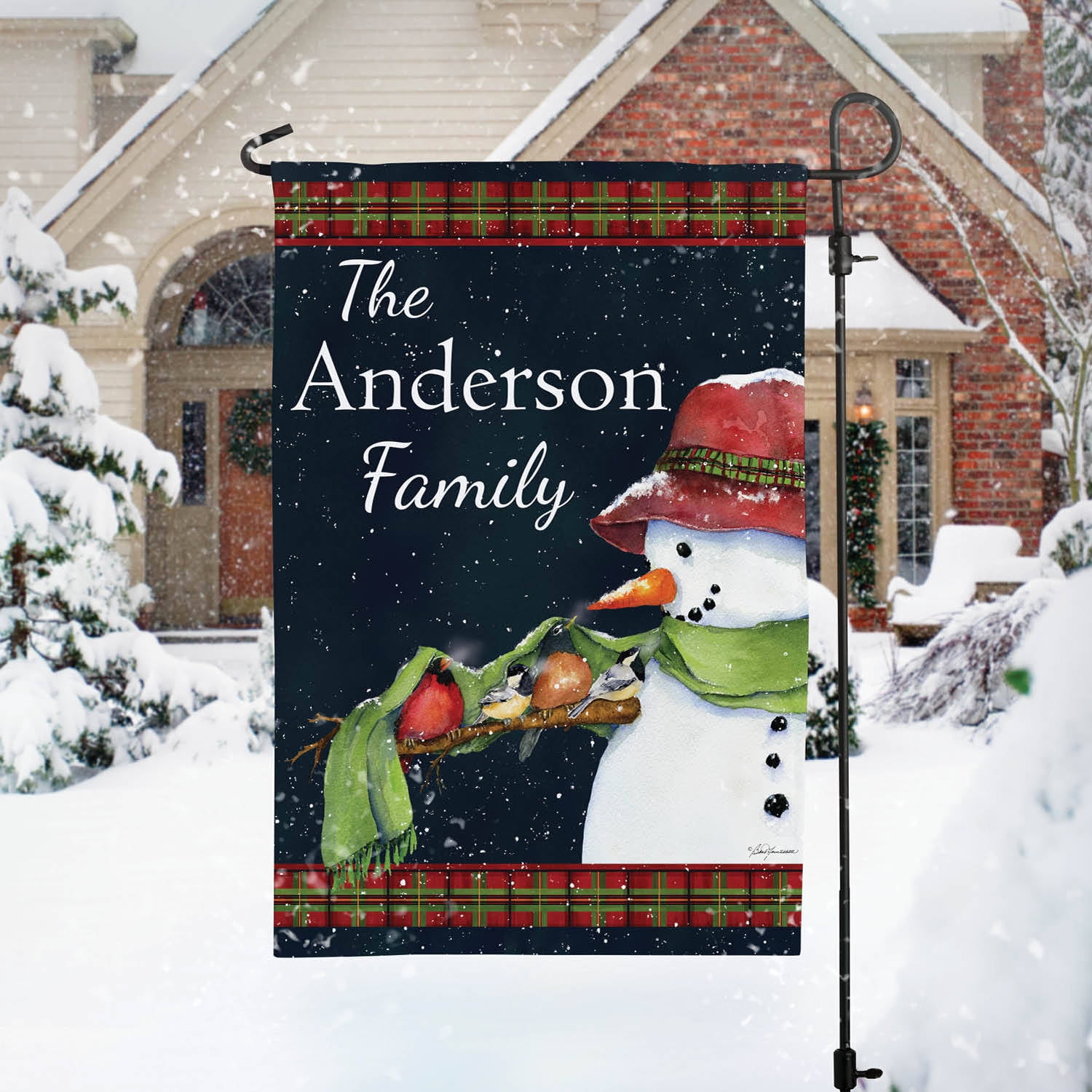 Barb Tourtillotte's "True Friendship" Personalized Garden Flag ...