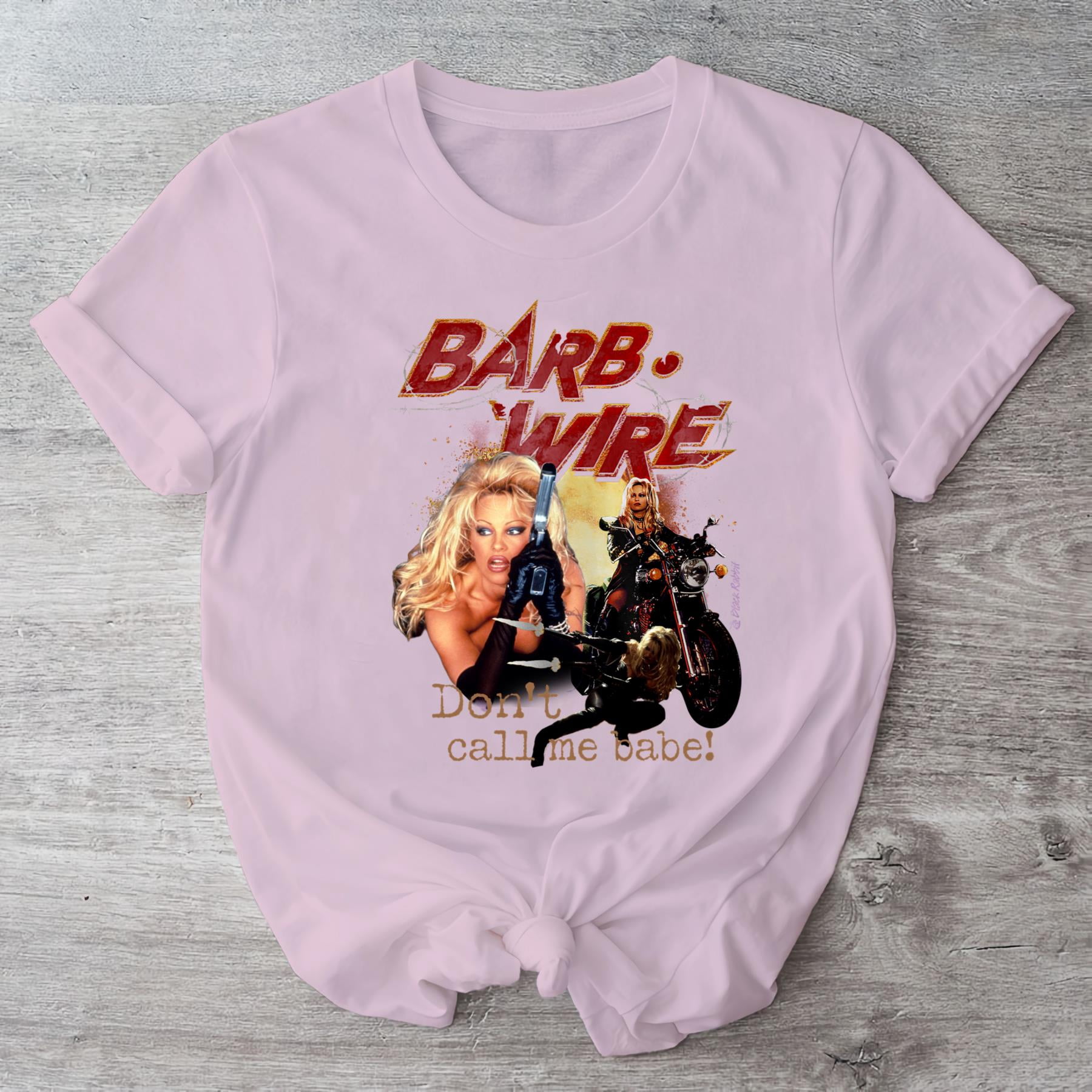 Barb Wire Don't Call Me Babe Pamela Anderson 90s Retro Vintage Bootleg ...