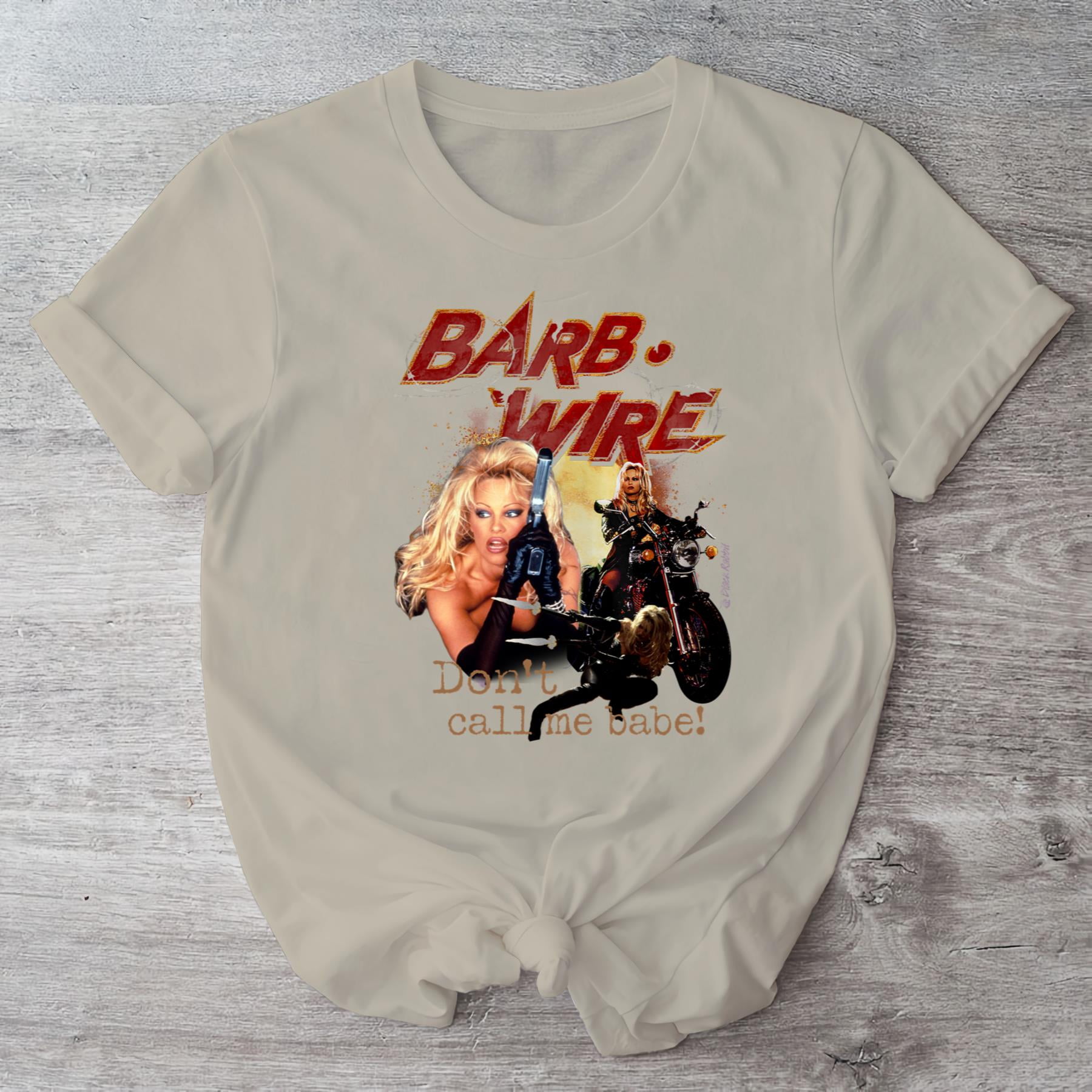 Barb Wire Don't Call Me Babe Pamela Anderson 90s Retro Vintage Bootleg ...