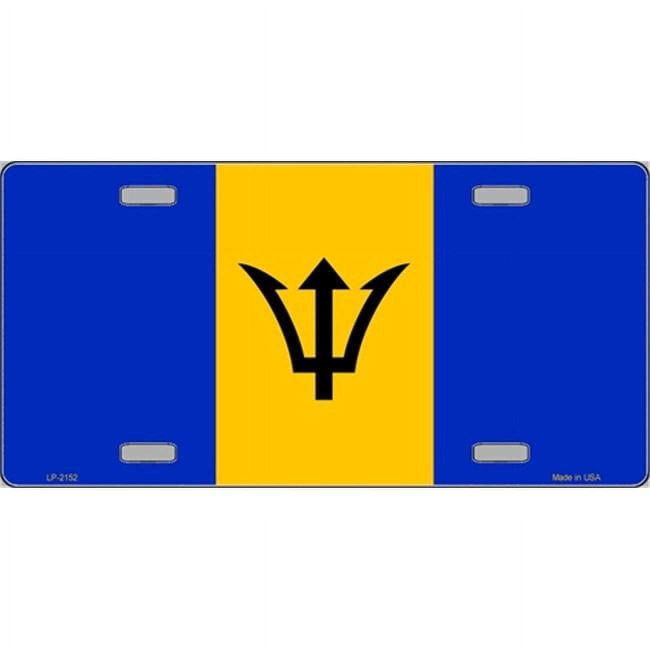 Barbados Flag License Plates 6 x 12 standard size license plates ...