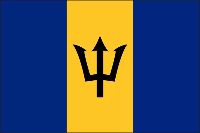 Barbados Flag Sticker Phone Decal Water Bottle Stickers Car Decals ...