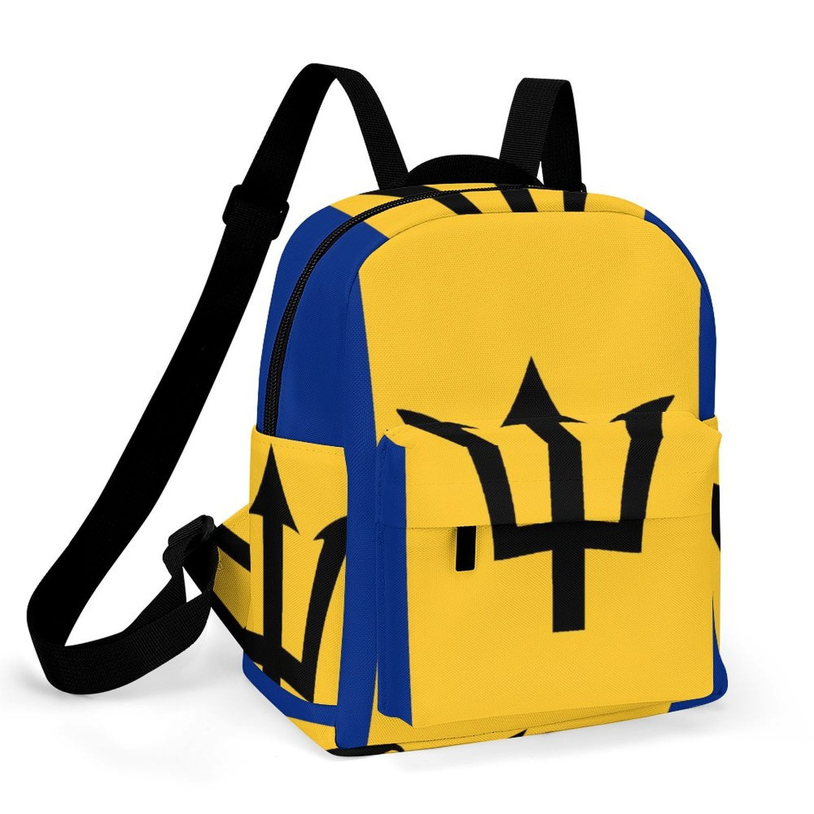Barbados National Flag Small Backpack Cute Mini Backpacks For Woman ...