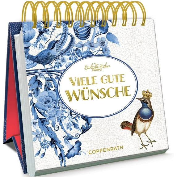 Barbara Behr Viele gute Wünsche (Kleines Spiralaufstellbuch) (Spiral ...