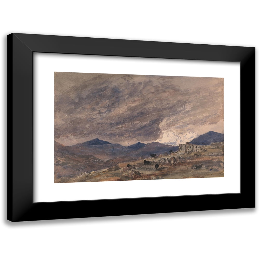 Barbara Bodichon 24x17 Black Modern Framed Museum Art Print Titled ...