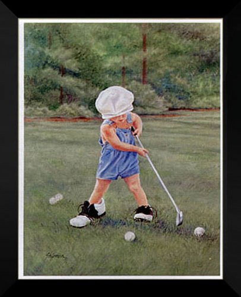 Barbara Shipman FRAMED Art Print 24x30 "Daddy's Caddie" - Walmart.com