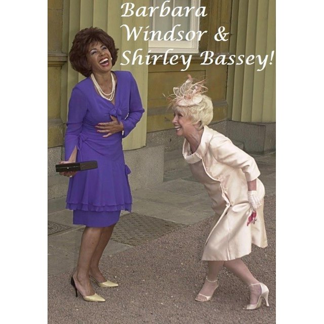 Barbara Windsor & Shirley Bassey! (Paperback) - Walmart.com