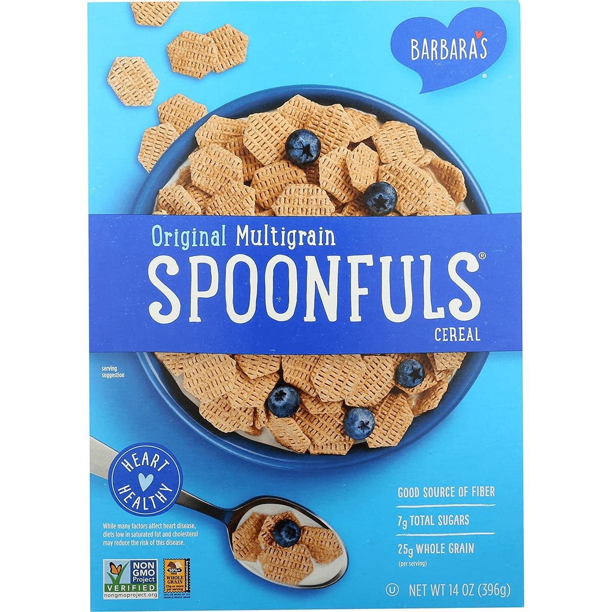 Barbara's Bakery Barbara's Shredded MSF2 Spoonfuls Multigrain Cereal - 14 oz - Walmart.com