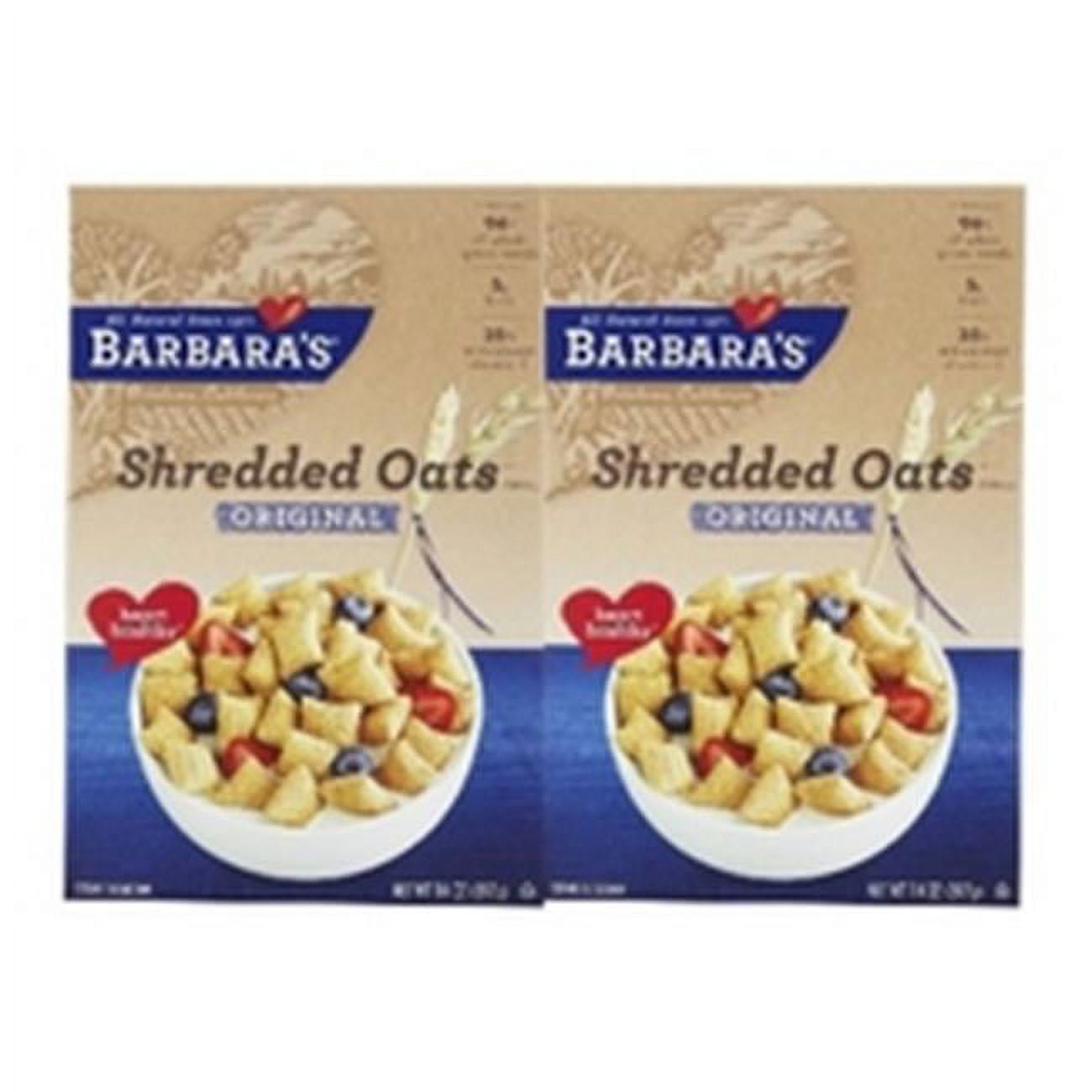 Barbaras Bakery Barbaras Bakery Shredded Oats Original - 12x14Oz ...