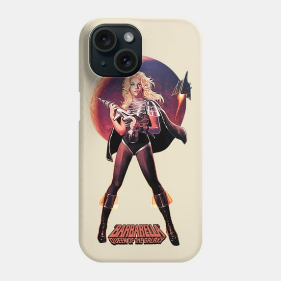 Barbarella 1968 Oil Paint Style Retro Protective Cover for iPhone 11–17 ...