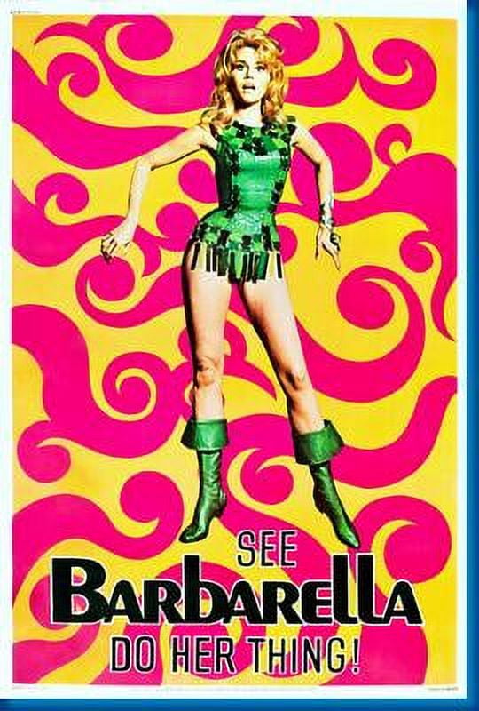 Barbarella Movie Poster Print #1 Art Poster 24x36 Multi-Color Square ...