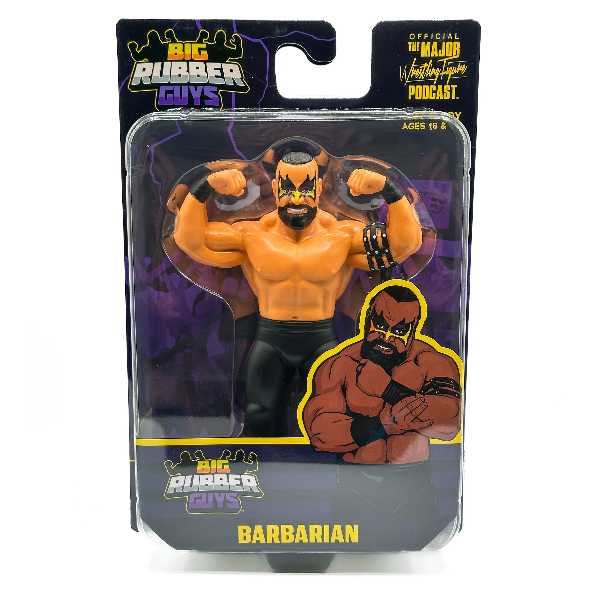Barbarian - Big Rubber Guys Major Wrestling Figure Podcast Toy ...