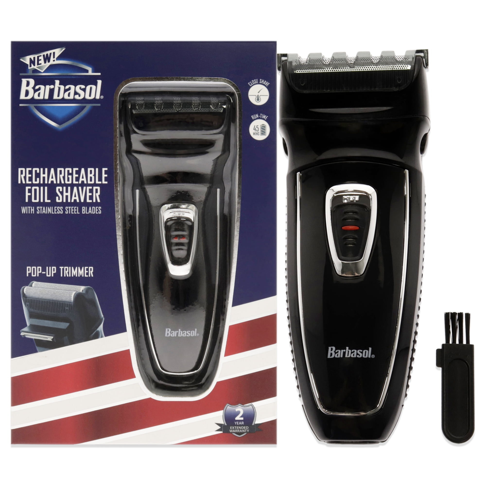 Barbasol CBF12001BLK Foil Rechargeable Razor - Walmart.com