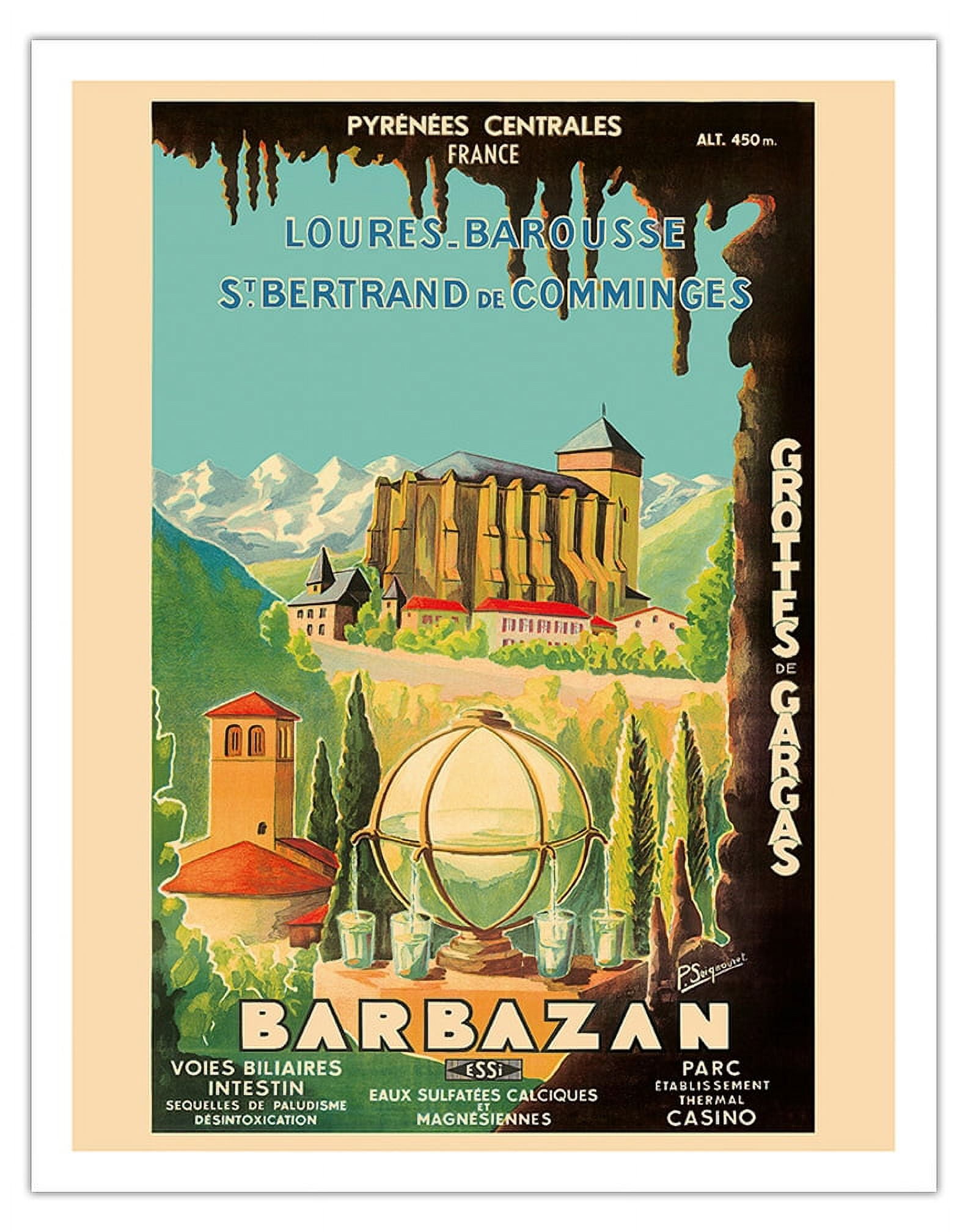 Barbazan - Central Pyrenees France - Cathedrale Sainte-Marie - Grottes ...