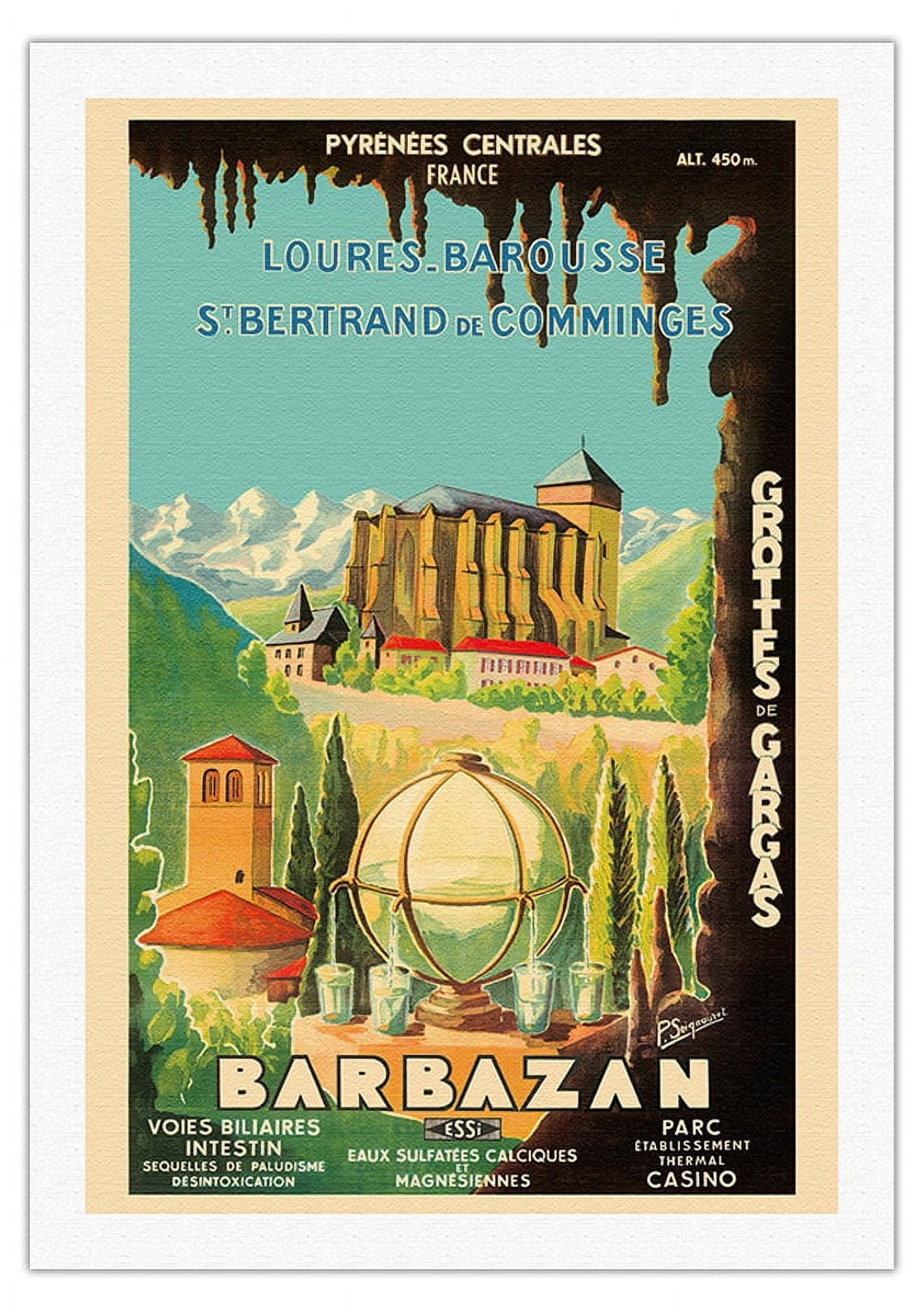 Barbazan - Central Pyrenees France - Cathedrale Sainte-Marie - Grottes ...