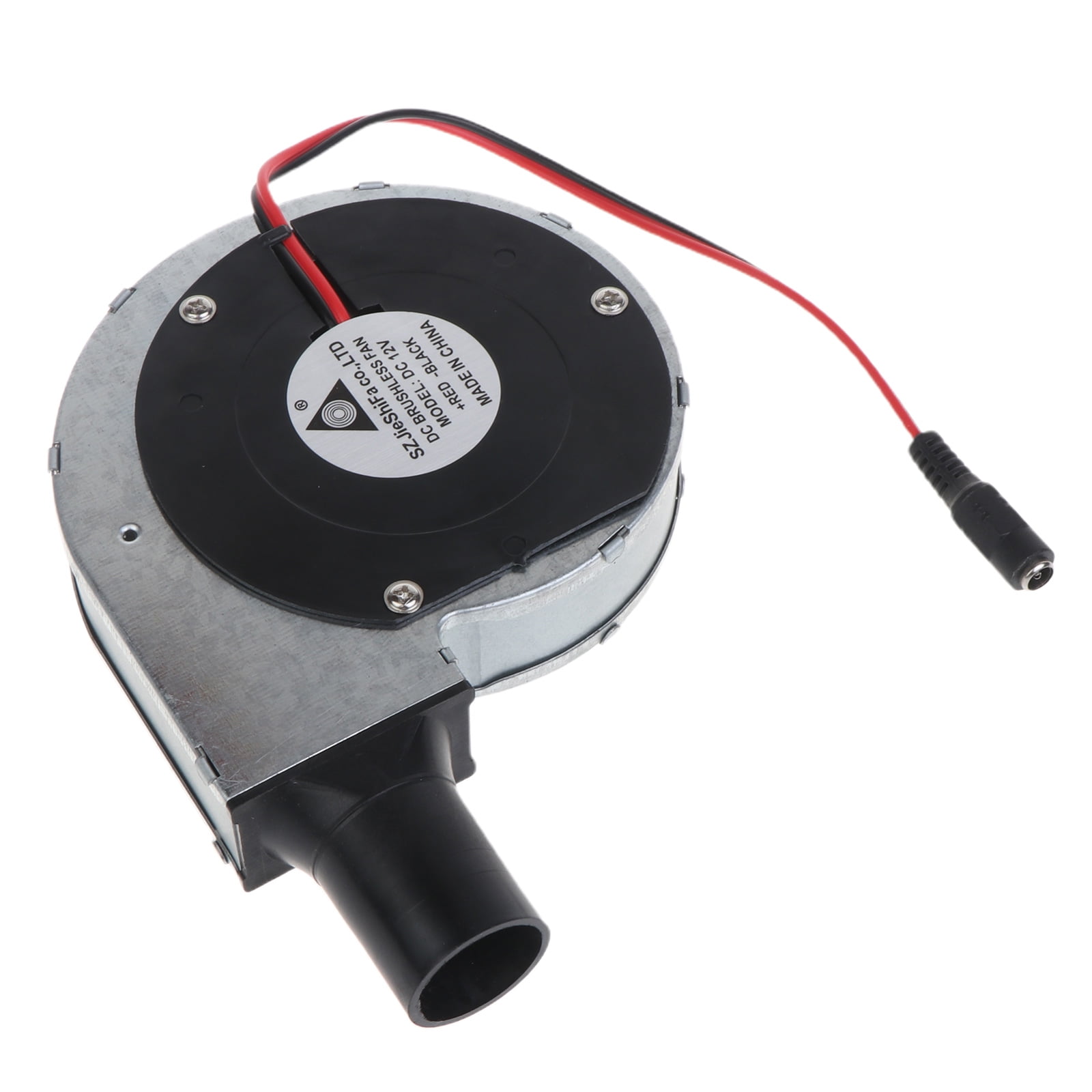 Barbecue Fan 12V 1.9A AC Powered PWM Blower Fan for Camping Picnic Trip ...