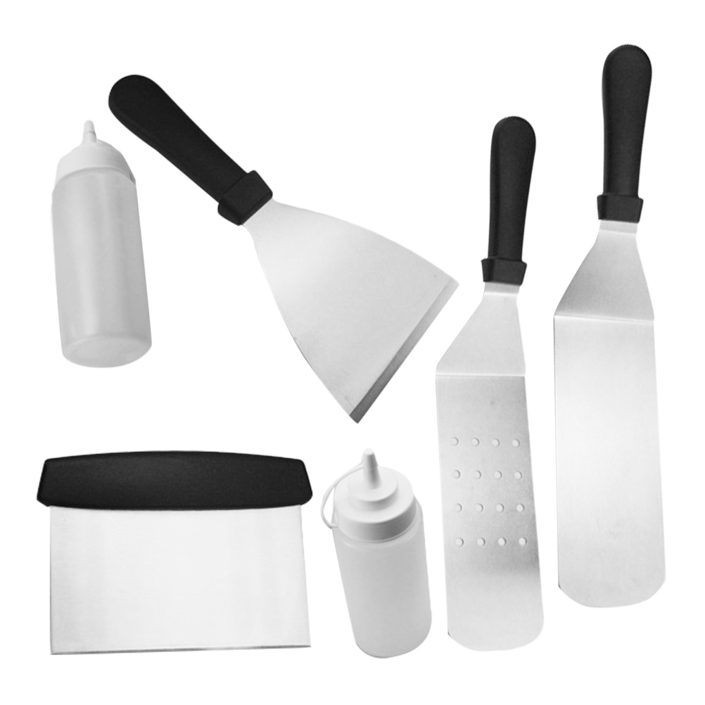 Barbecue Grill Cutter Spatula Bbq Tools for Outdoor Basket Rotisserie ...