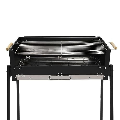 Barbecue Grill Free Standing Charcoal Grill Foldable BBQ Grills Stove ...