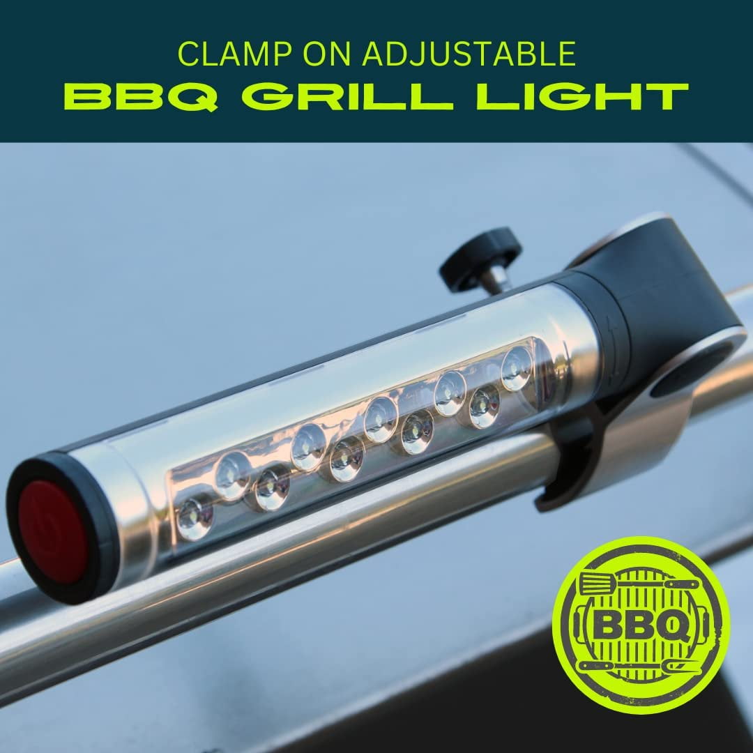 LIGHTACCENTS Barbecue Grill Light, Battery Operated LED BBQ Grill Light ...