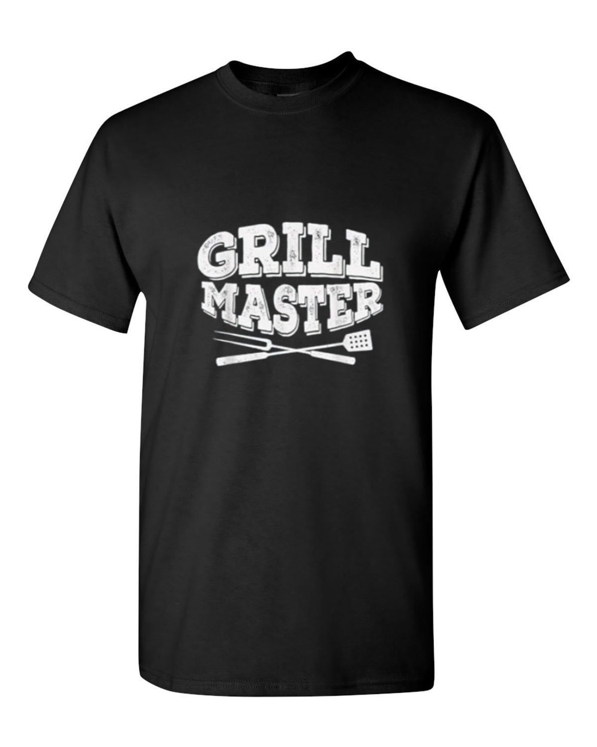 Barbecue Grill Master Grilling BBQ Smoker Party Food T-Shirt, for men ...