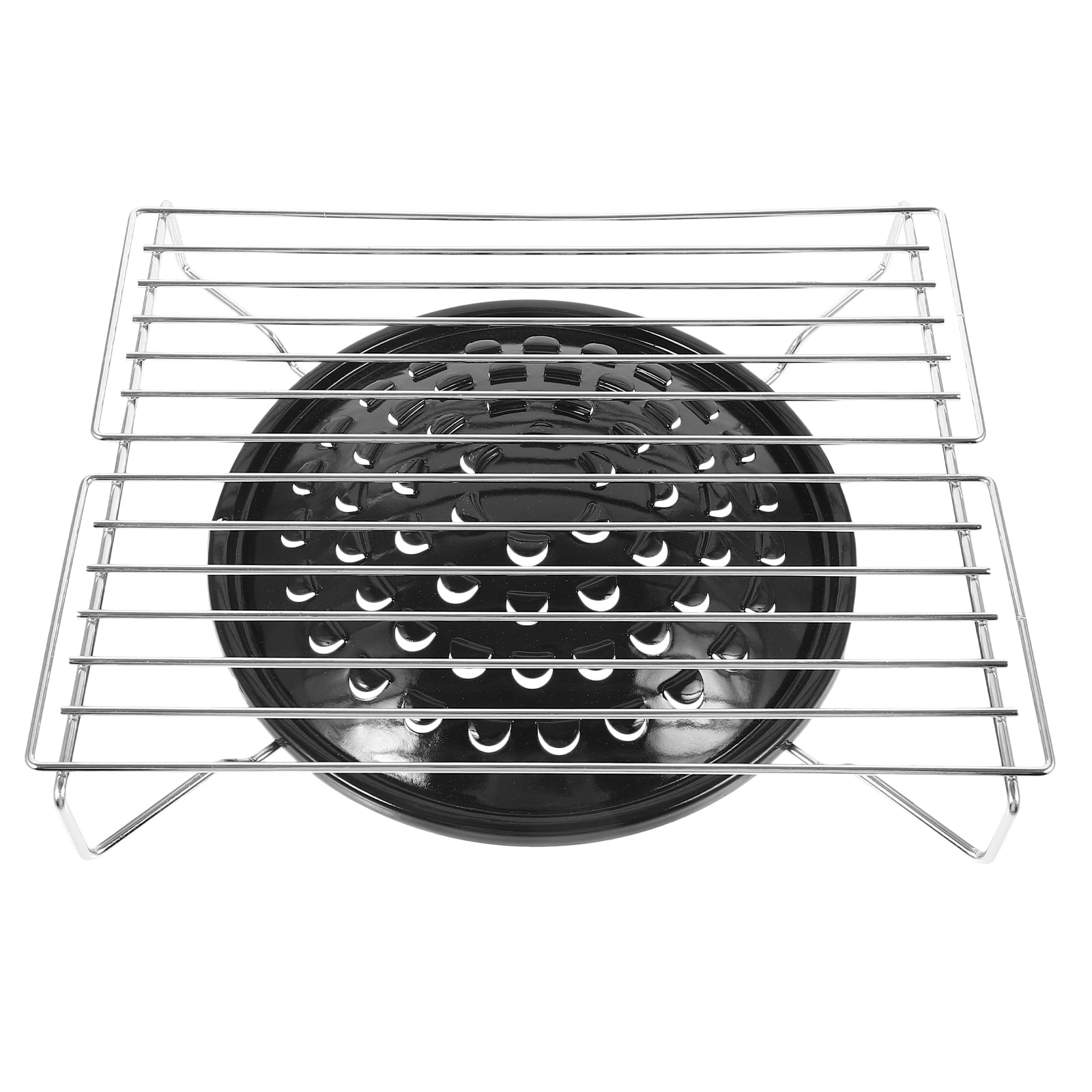 Barbecue Grill Roasting Rack Outdoor Baking Enamel Stainless Steel ...