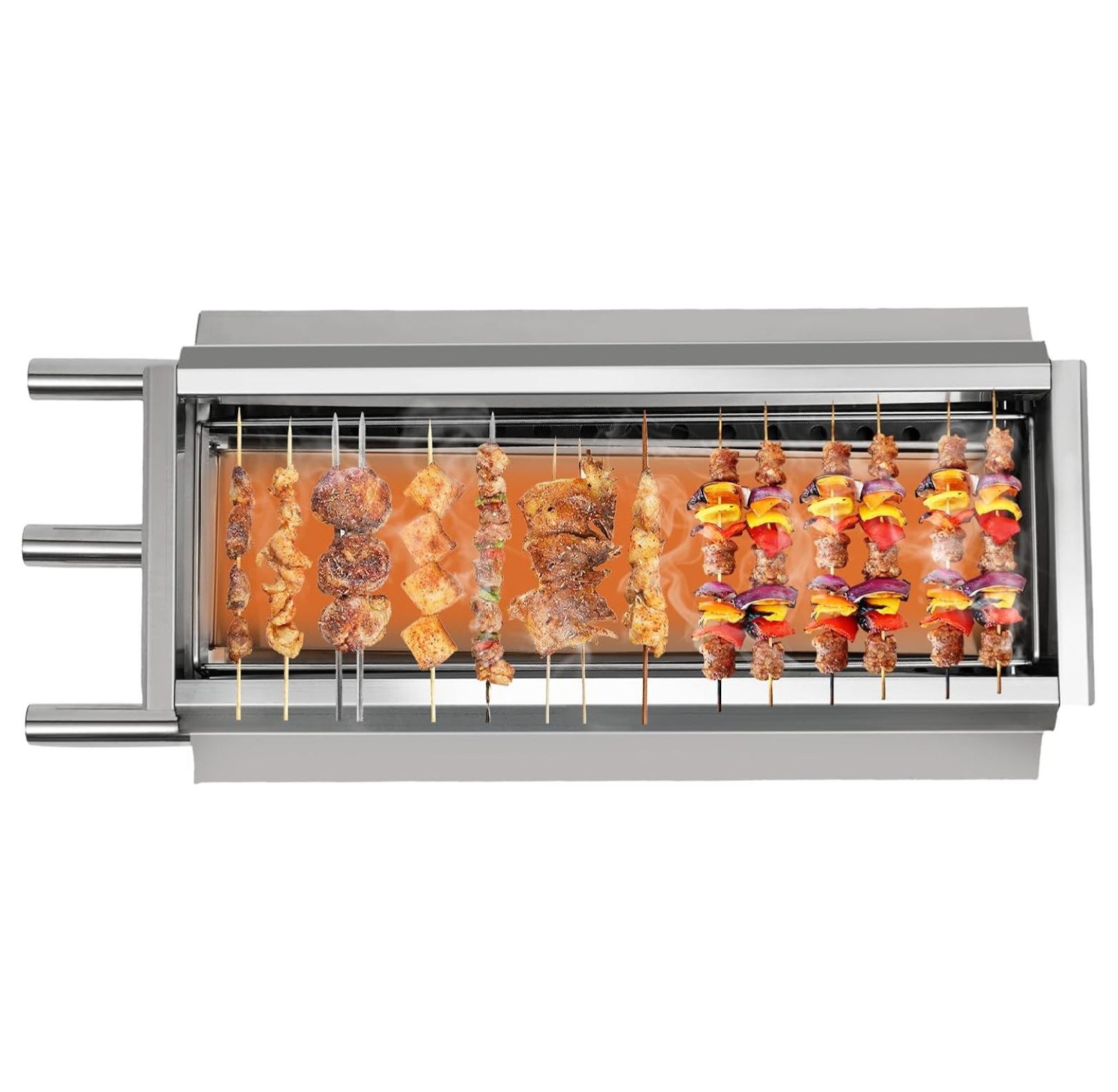 Barbecue Grill, Stainless Steel Charcoal Grill, Barbecue Grill for ...