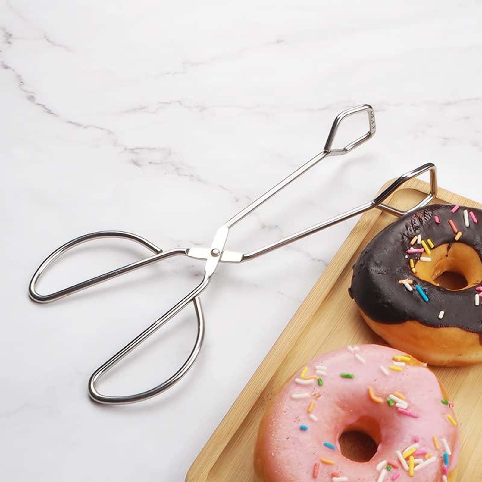 Barbecue Grilling Tong,Stainless Steel Kitchen Tongs,Heavy Duty Scissor ...